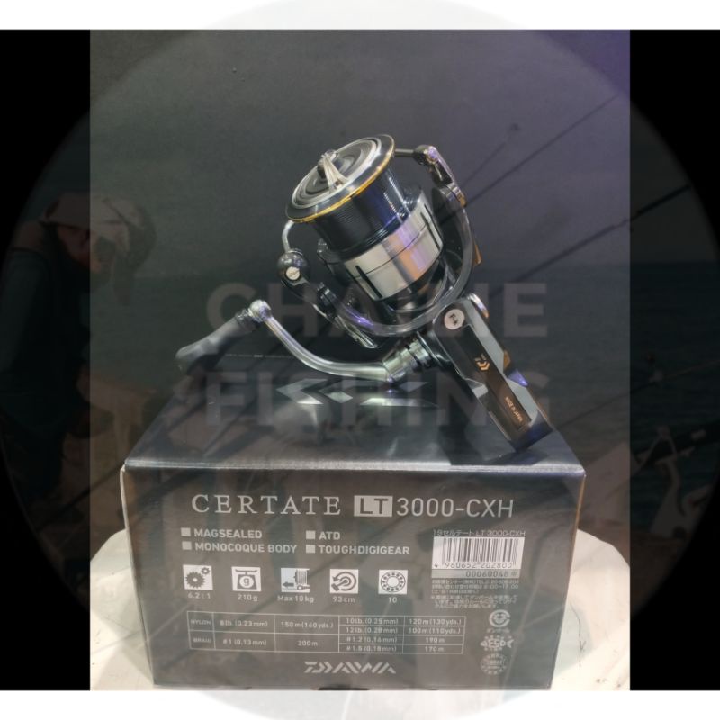 Jual Reel Daiwa Certate LT 19 3000-CXH | Made In Japan | Shopee Indonesia