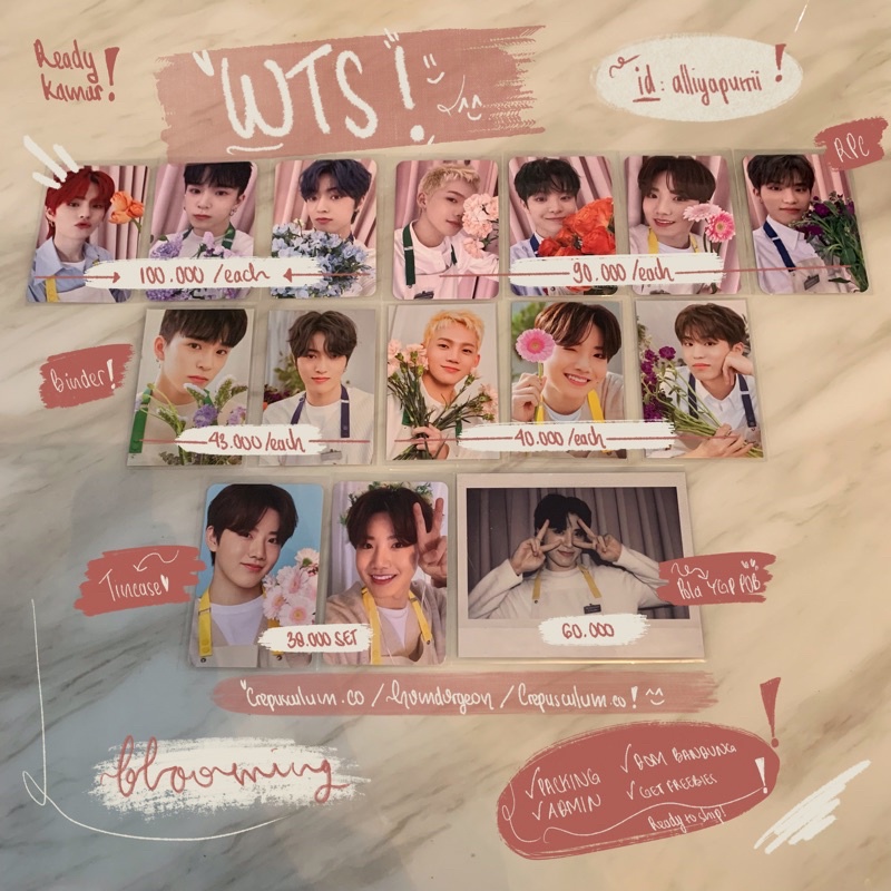 Jual BLOOMING TREASURE: RPC, BINDER, TINCASE, POB YGP | Shopee Indonesia