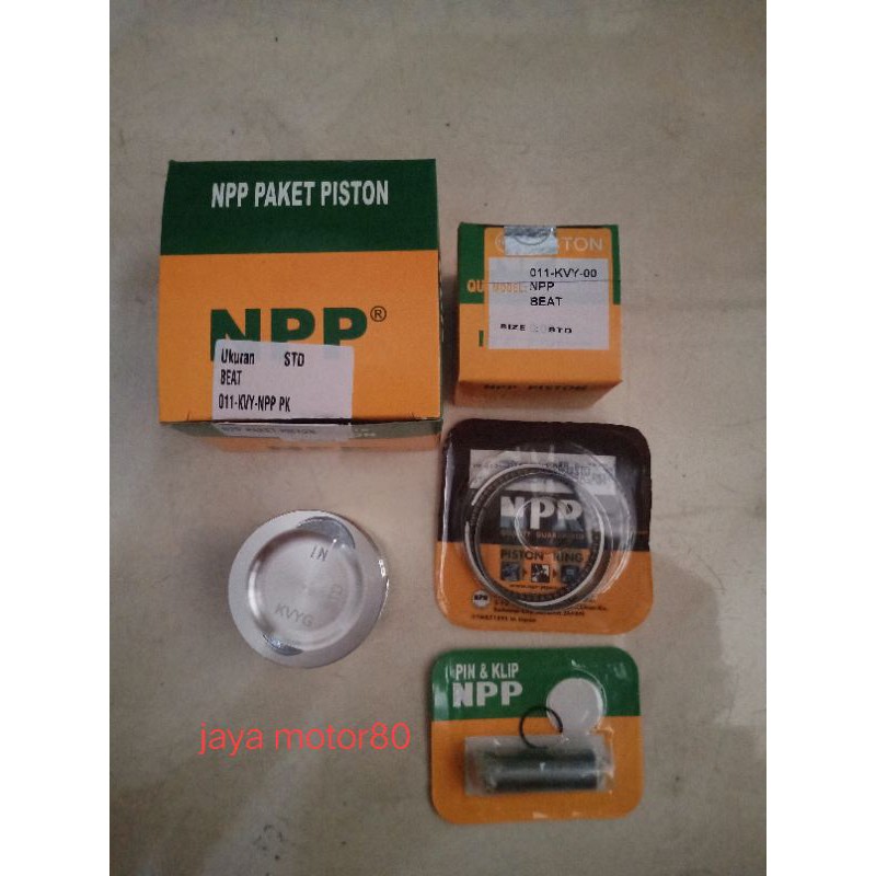 Jual Piston kit seher paket Beat Scoopy spacy karbu KVY os Std 25 50 75 ...