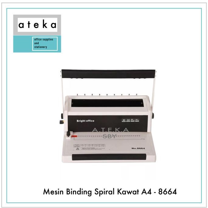 Jual Mesin Binding Mesin Jilid Spiral Kawat A4 | Shopee Indonesia