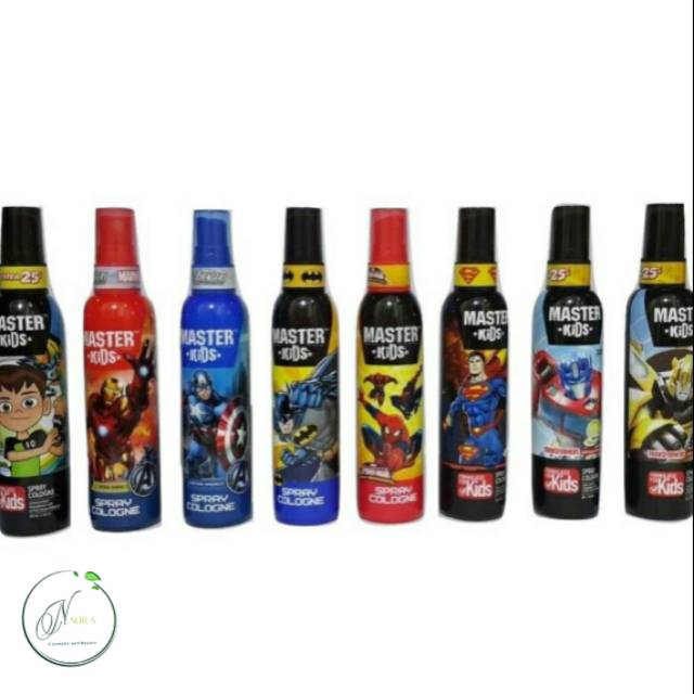 Jual MASTER KIDS Spray cologne 100ml | Shopee Indonesia