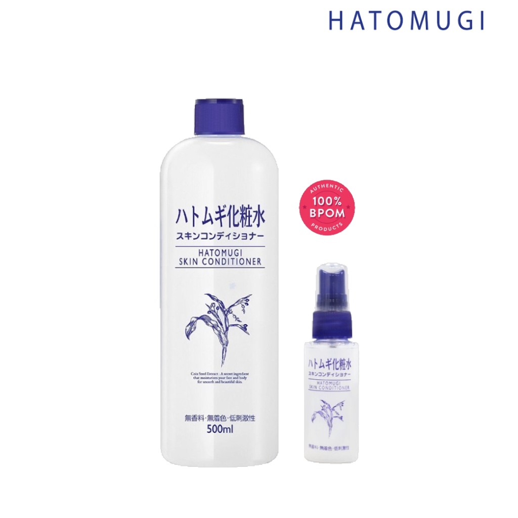 Jual Hatomugi Skin Conditioner 500ml Exclusive FREE BOTOL SPRAY ...