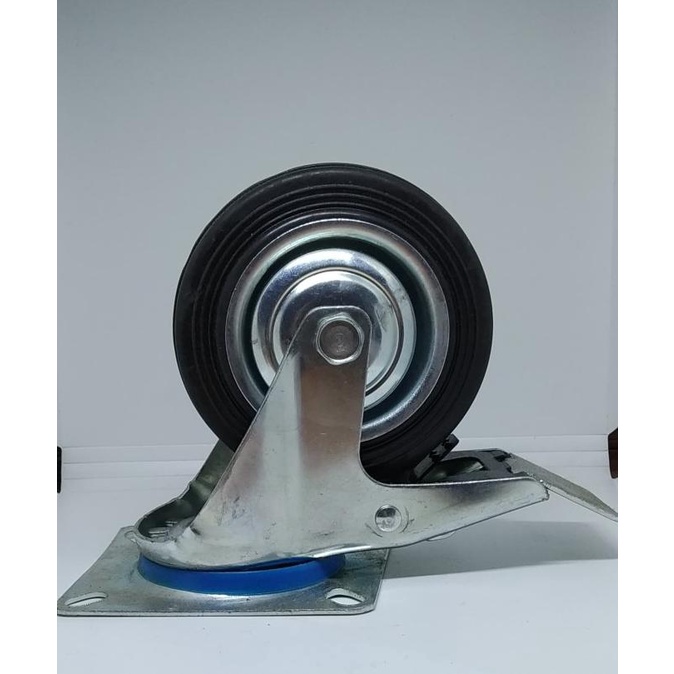 Jual `````````] Roda Hidup Rem/ Caster Wheel Rubber 3" Triple S ...