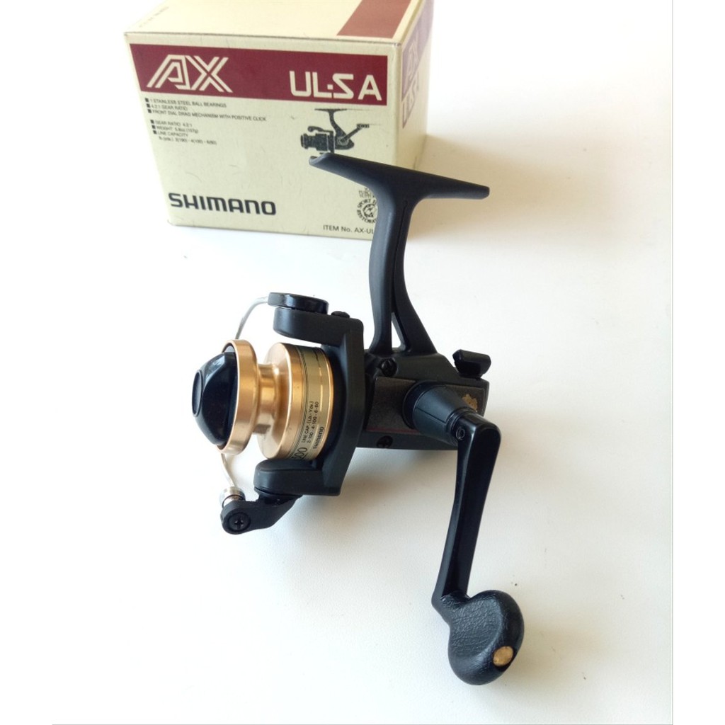 Jual Mini Reel Shimano Reel Spinning Shimano AX UL-SA 500 | Shopee ...