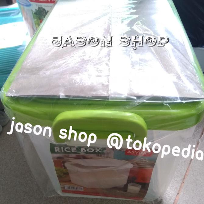 Jual BOX BERAS MINI ASVITA 5 KG/RICE BOX ASVITA 5 KG/BOX BERAS FLIP ...
