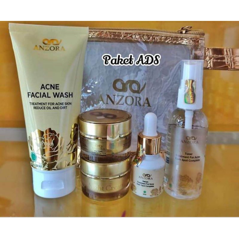Jual Paket Anzora Remover Acne Dark Spot (ADS) | Shopee Indonesia