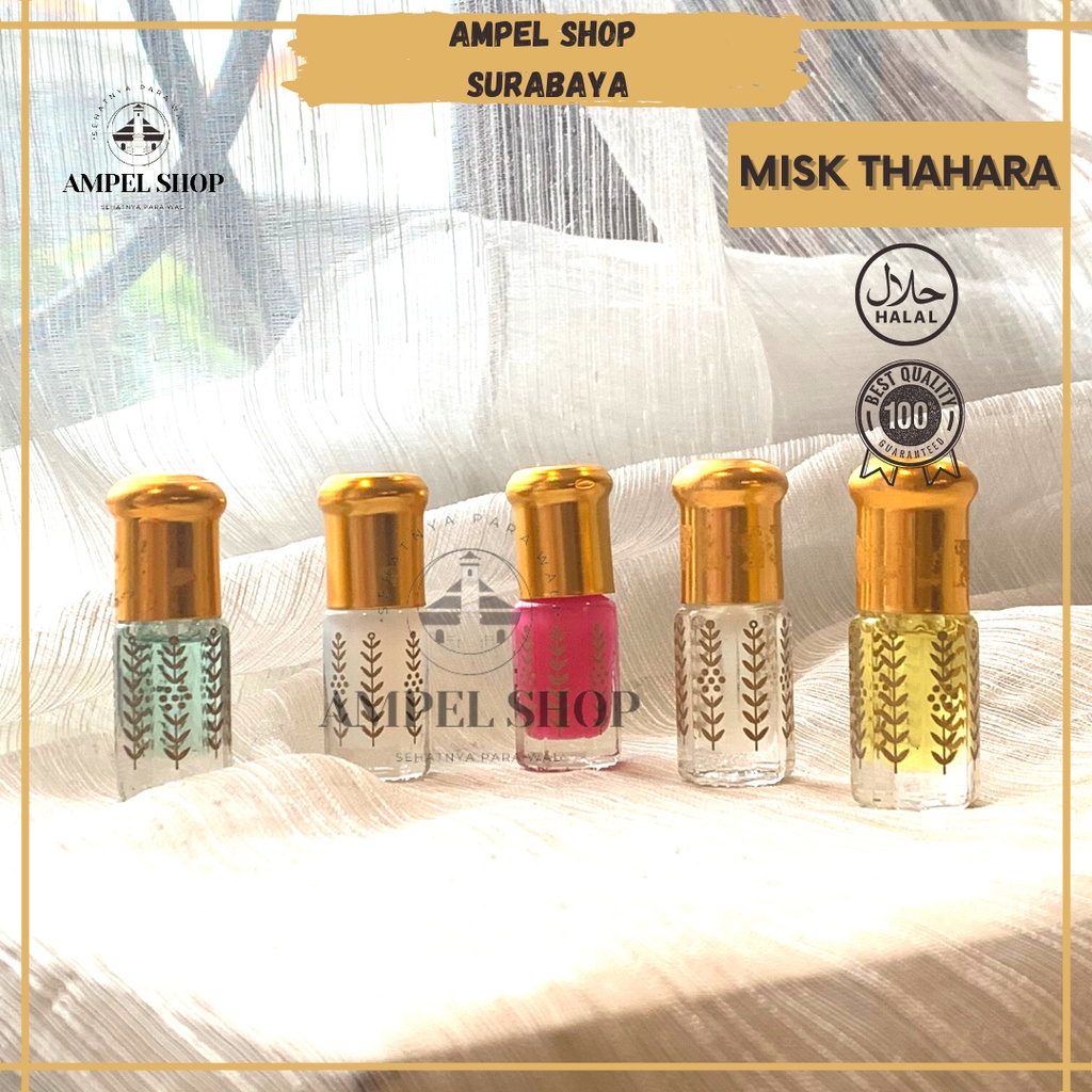 Jual Misk Thahara Parfum Musk Tahara 3ML | Shopee Indonesia