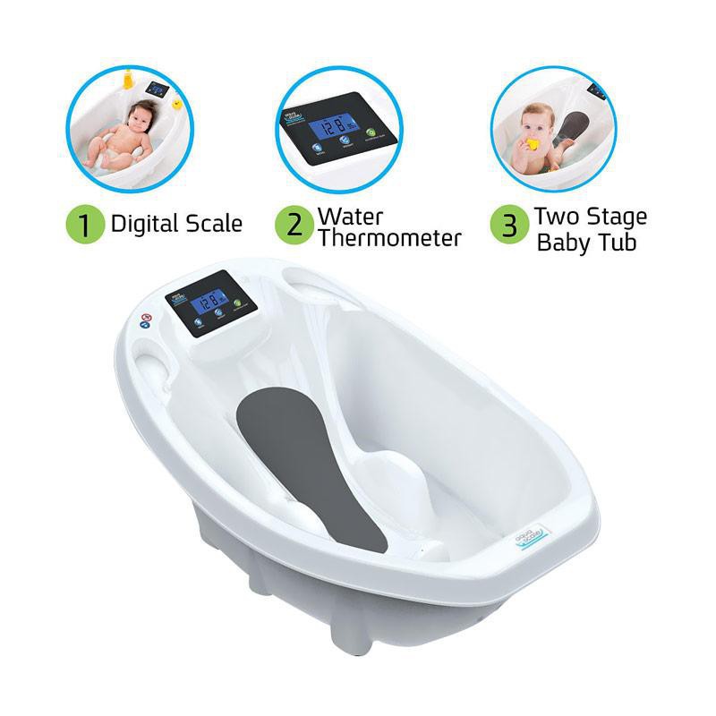 Jual Baby Bath Aquascale White/ BATH STAND /KAKI BAK MANDI /bak mandi ...