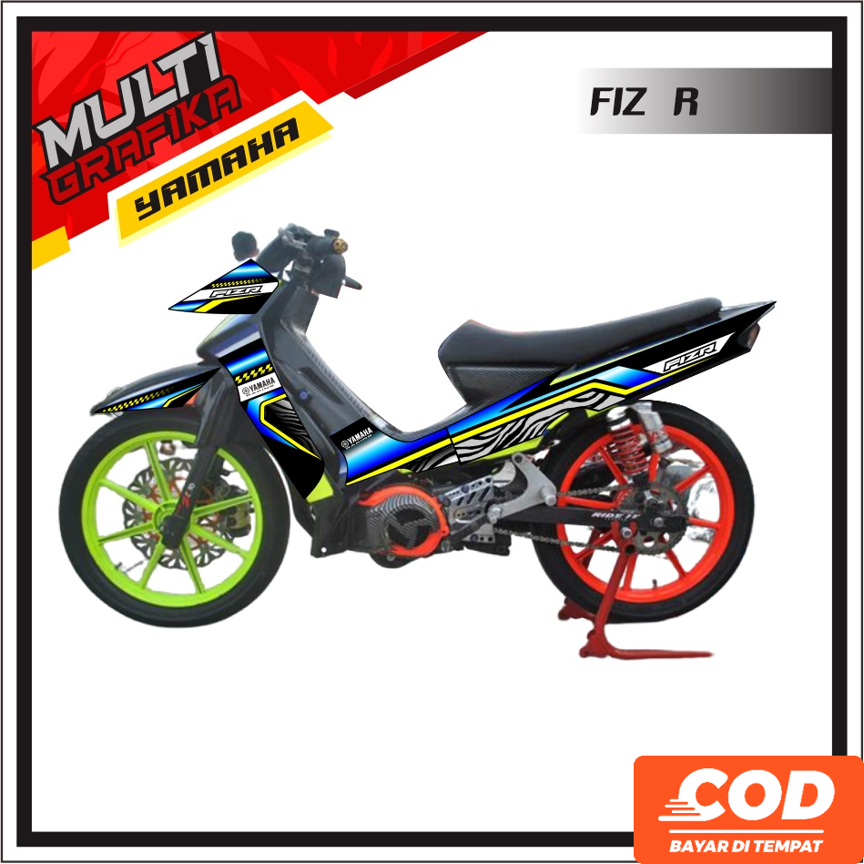 Jual Stiker Decal Striping FIZ R F1zr Stiker Decal Motif Varian Multi ...