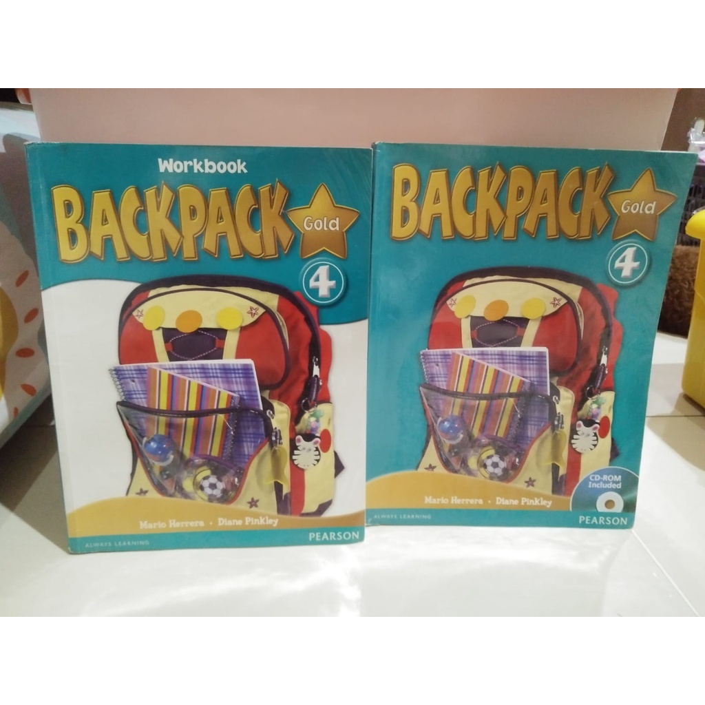 Jual Buku BACKPACK 4 Student Book dan workbook - Kelas 4 SD ( 2 BUKU ) | Shopee Indonesia