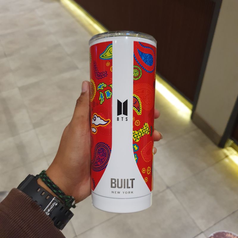 Jual Tumbler Kopi Kenangan x BTS Special Edition Red | Shopee Indonesia