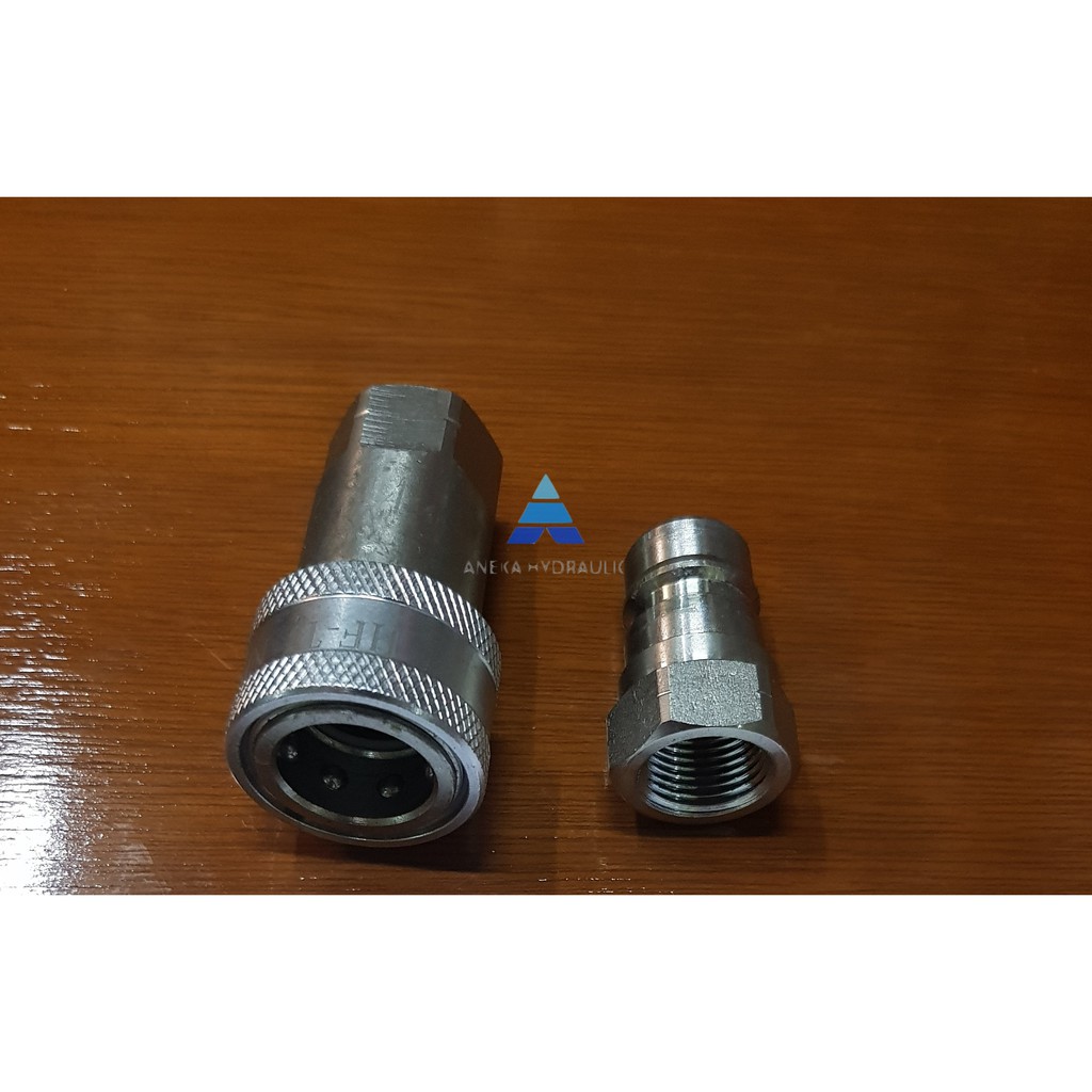 Jual Quick Coupler Hydraulic 1/4" Inch High Quality | Shopee Indonesia