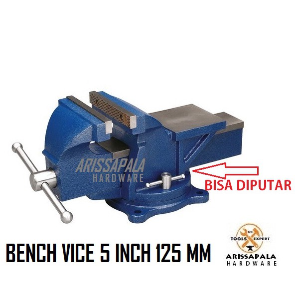 Jual RAGUM CATOK PARON TANGGEM PUTAR BENCH VICE 5 INCH 125 MM | Shopee ...