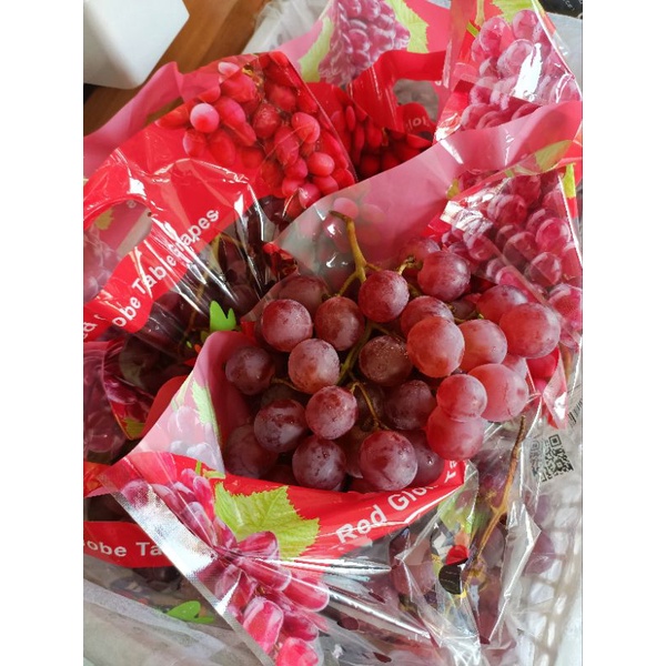 Jual BUAH ANGGUR MERAH RED GLOBE | Shopee Indonesia