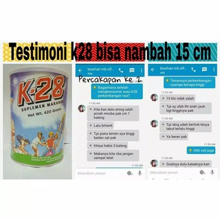 Jual Susu K28 peninggi badan K -Dua Delapan 420gr k28 | Shopee Indonesia