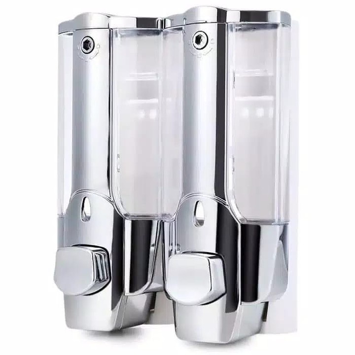 Jual Soap Dispenser (double with key lock) | Shopee Indonesia