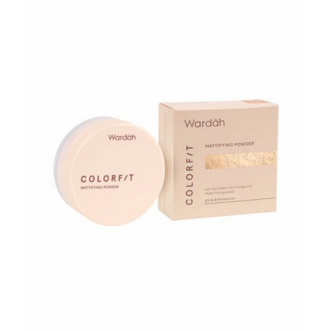 Jual Wardah Colorfit Mattifying Powder 15g | Shopee Indonesia