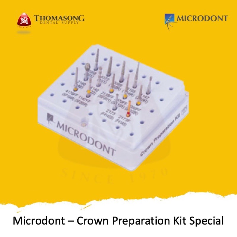 Jual Microdont Crown Preparation Bur Kit Special | Shopee Indonesia