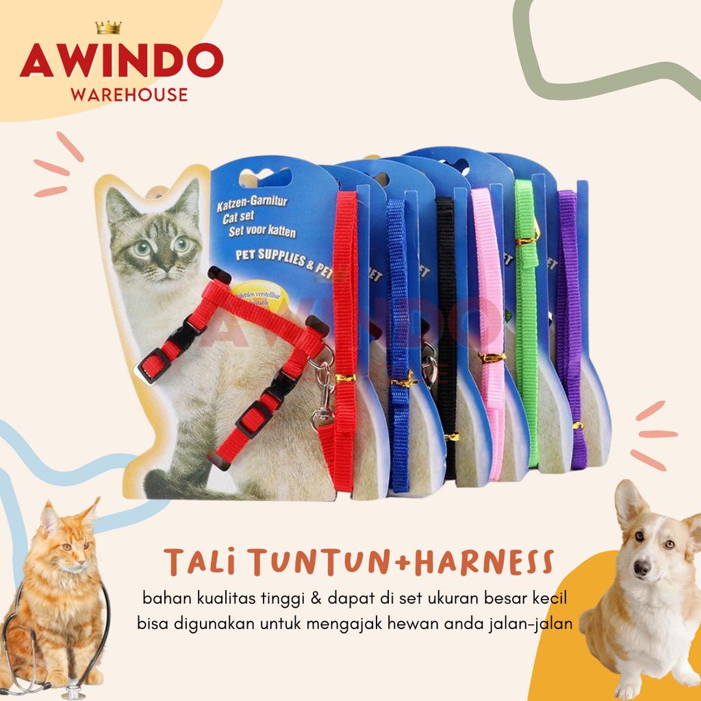Jual HARNESS - Tali Tuntun Hewan Kucing Anjing Kelinci Cat Dog Leash ...