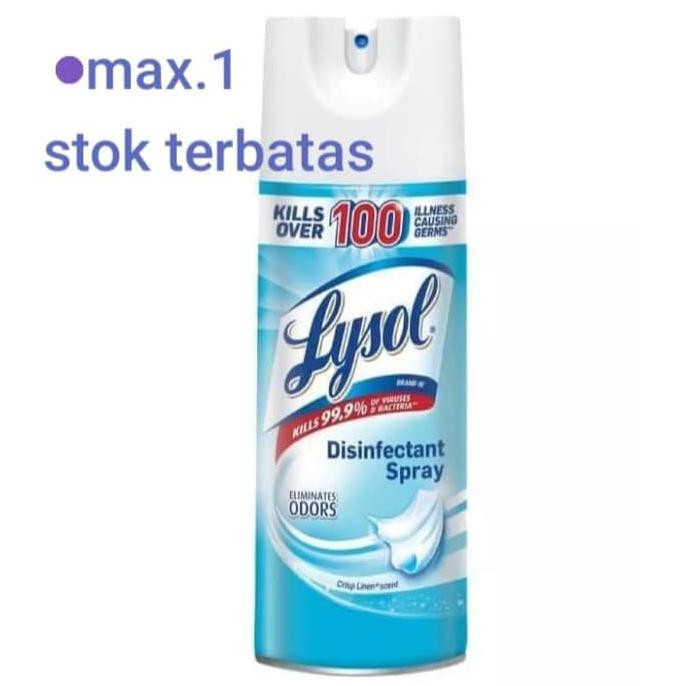 Jual LYSOL DISINFECTANT SPRAY ANTI VIRUS DAN BAKTERI 350 ML | Shopee Indonesia
