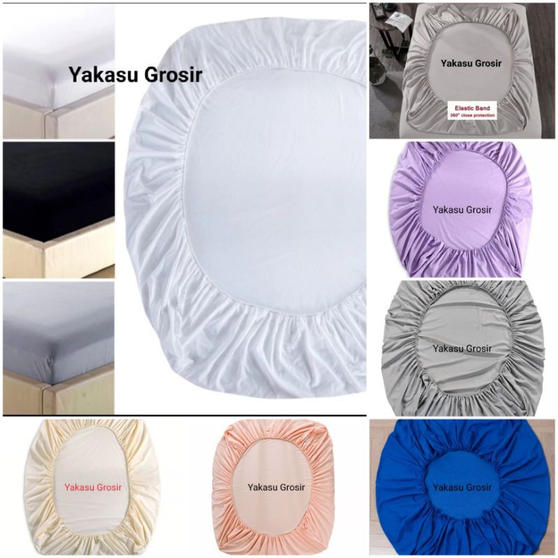 Jual Sprei waterproof murah UK 80x200 s/d 200x200 Tinggi 20cm Karet ...
