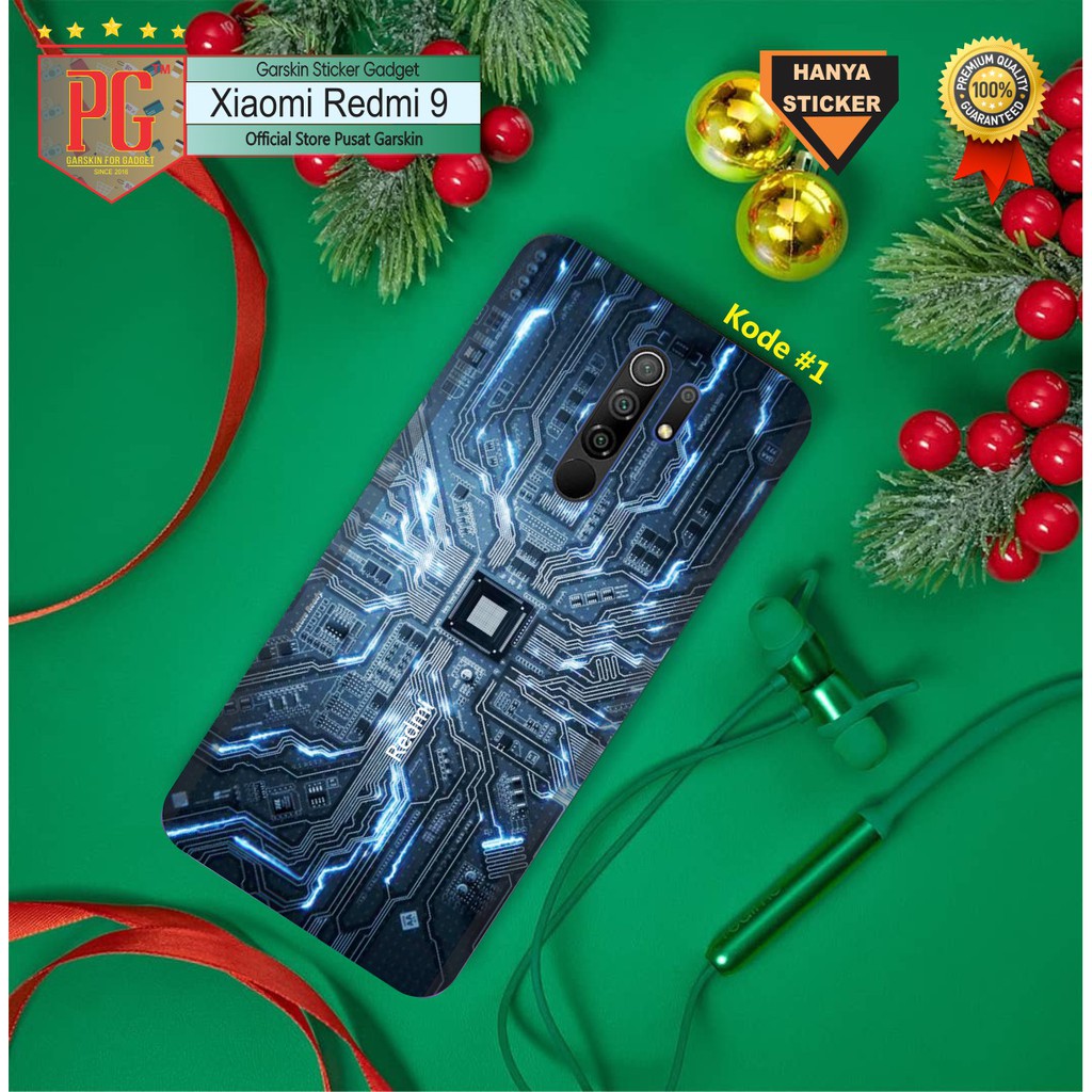 Jual Sticker Redmi 9 Garskin Original Motif Mainboard (Isi 2pcs ...