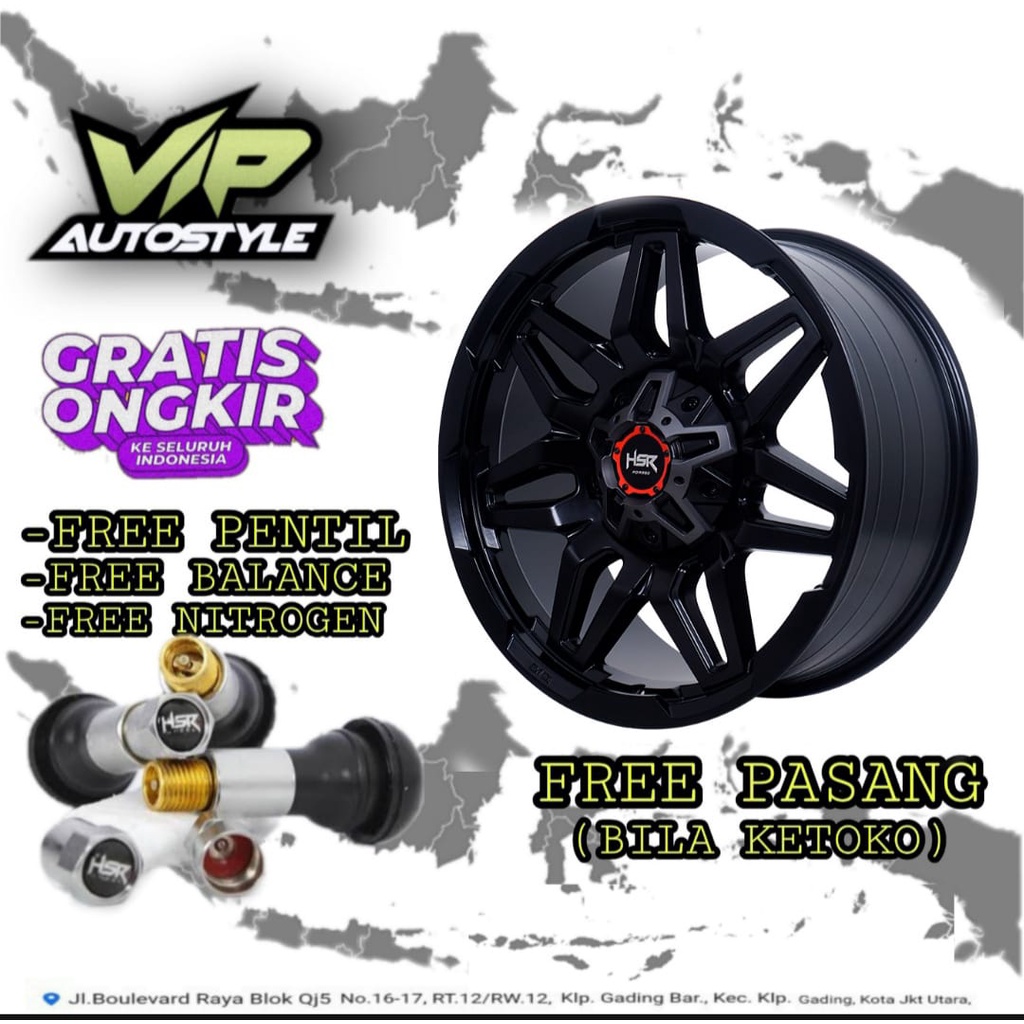 Jual Pelek Velg Mobil Offroad Murah R20 Ring 20 Untuk Pajero Sport ...