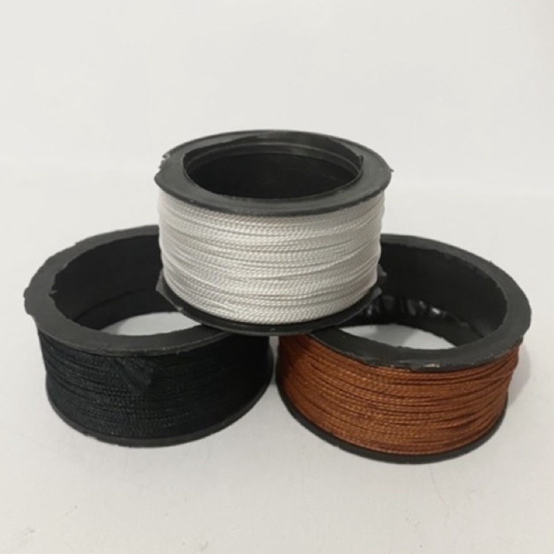 Jual 2 PCS Benang Nilon Putih Hitam Coklat Benang Nilon Sidodadi Cap ...