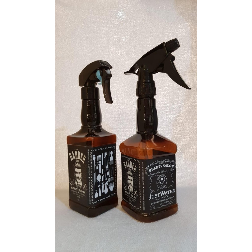 Jual Botol Spray Barbershop Just Water / Botol Spray Salon / Botol ...