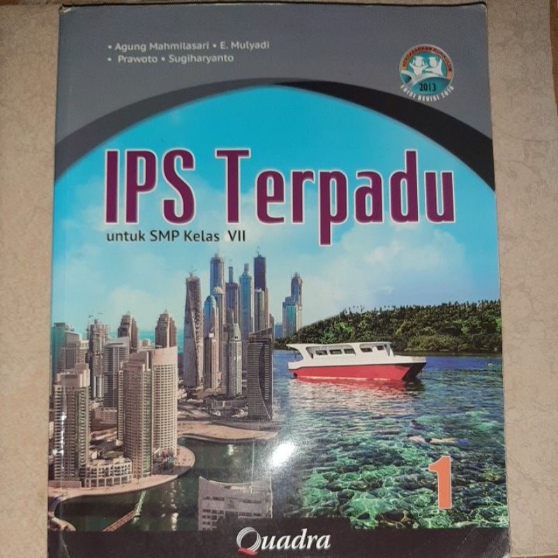 Jual IPS Terpadu kelas 7 SMP Quadra | Shopee Indonesia