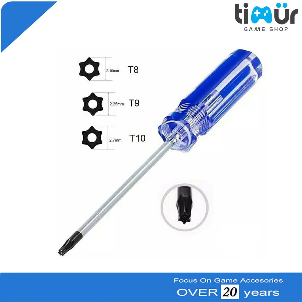 Jual Obeng Bintang Torx T8 Stik Xbox PS3 Slim Super Slim PS4 | Shopee ...