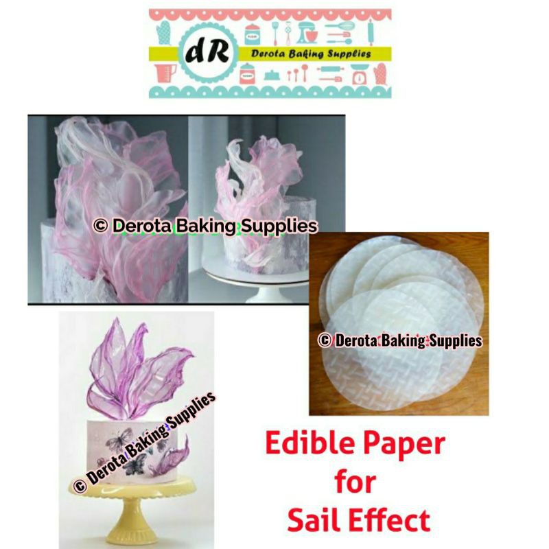 Jual Edible Paper For Sail Effect Rice Paper | Shopee Indonesia