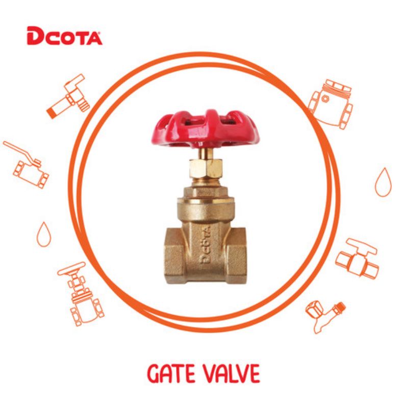 Jual Dcota Gate Valve 1/2" | Shopee Indonesia