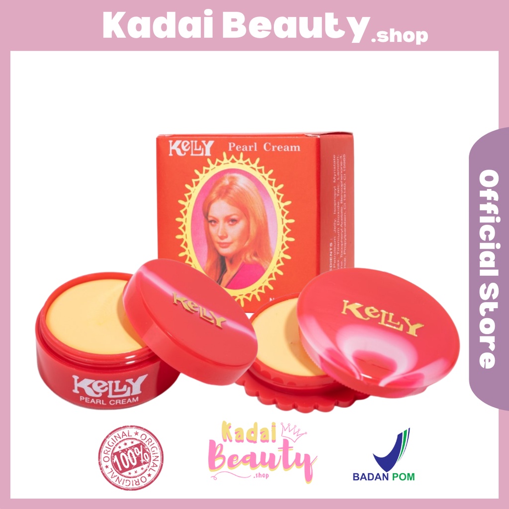 Jual Kelly Cream Pearl 5gr 15gr Kecil Besar Original | Shopee Indonesia