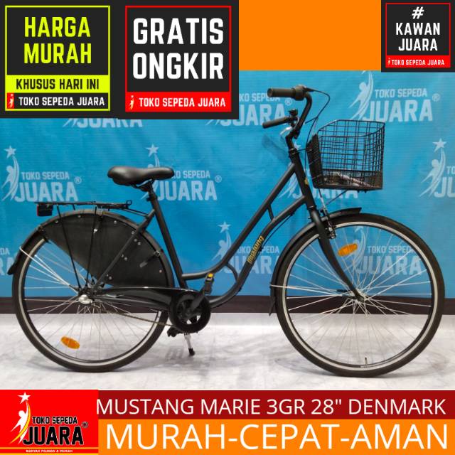 Jual SEPEDA MUSTANG MARIE 3GR 28 INCH | Shopee Indonesia