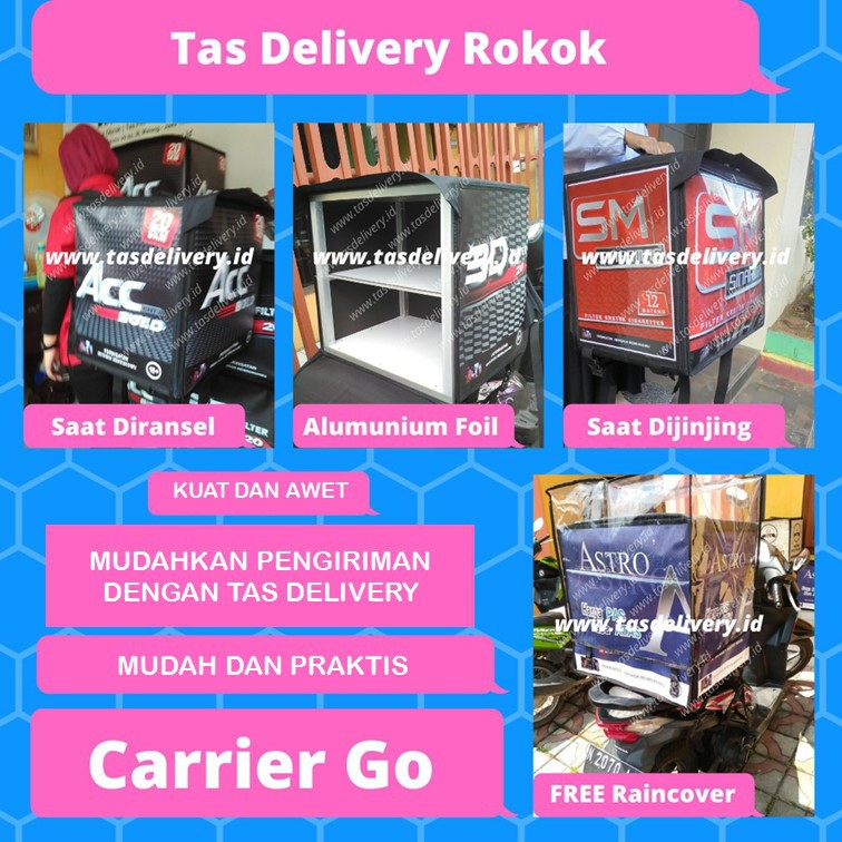 Jual CARRIER - Tas Kurir / Box Delivery Rokok, Box Motor / Tas Motor ...