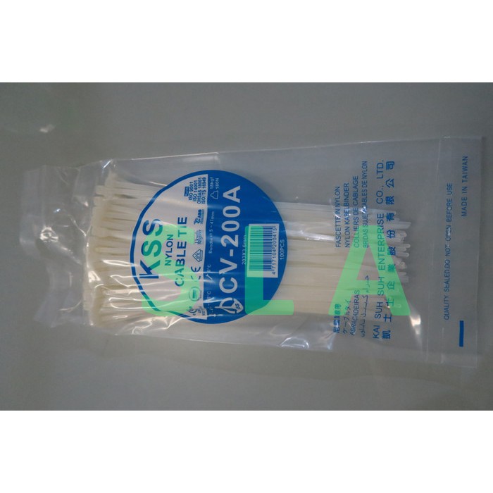 Jual KSS Cable Tie / Kabel ties / pengikat kabel 20 cm KSS CV 200 | Shopee Indonesia