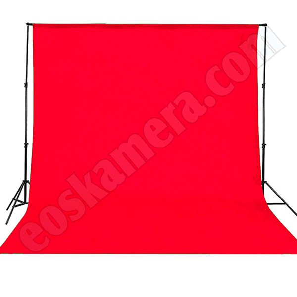Jual Background Foto Merah Polos 3 X 2.5 Meter | Shopee Indonesia