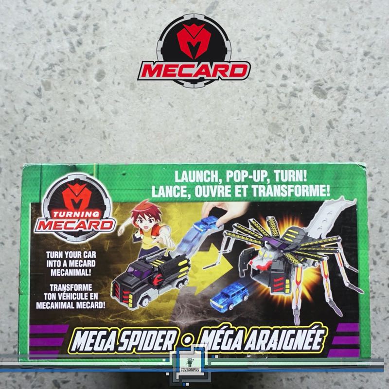 Jual Turning Mecard MEGA SPIDER Vehicle Mecanimals Bbasha | Shopee ...