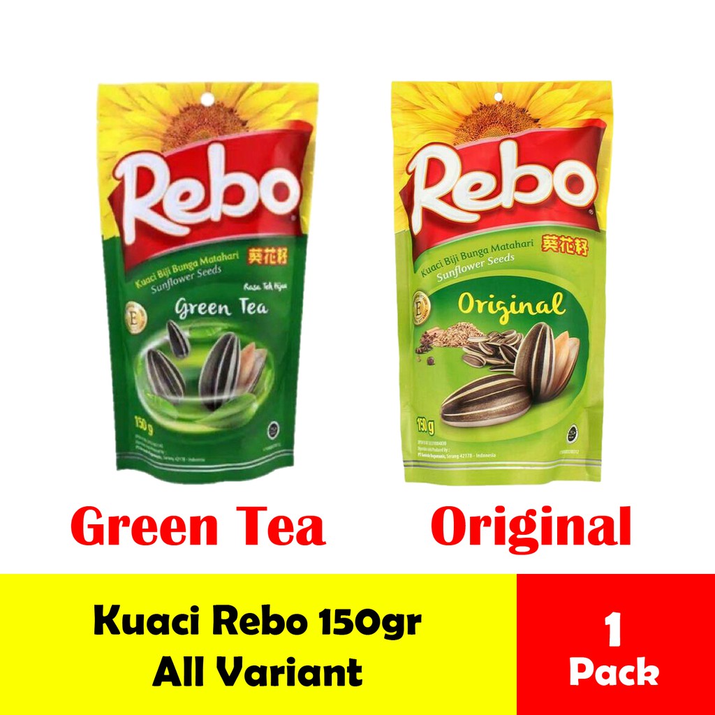 Jual Kuaci Rebo Pouch Besar Original Green Tea Biji Matahari Shopee
