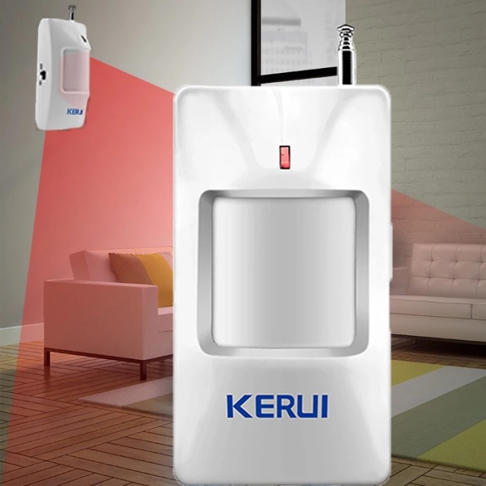 Jual Kerui Wireless P815 Pir Motion Sensor Gerak Alarm Rumah G18, W18 ...