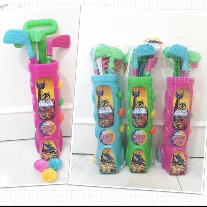 Jual mainan anak stik stick golf olahraga golfset bola golfset sport ...