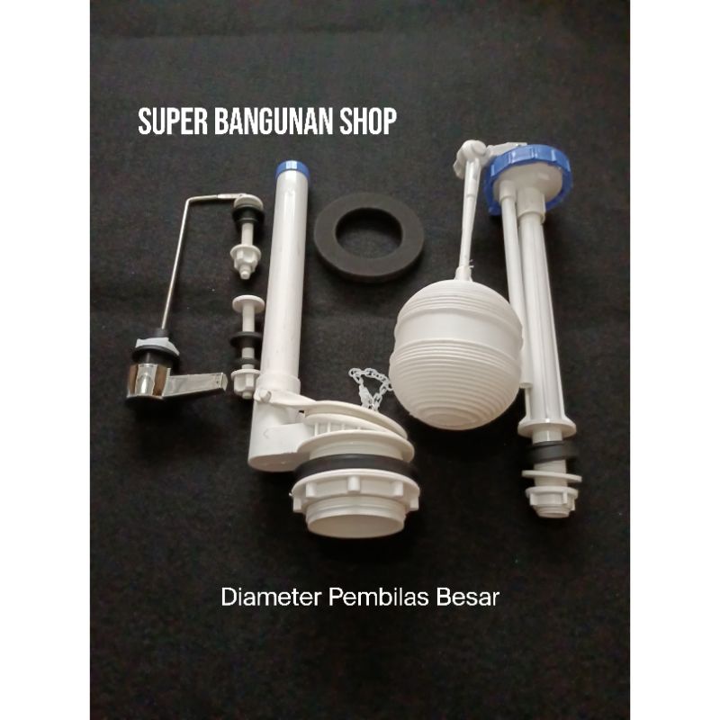 Jual Pelampung Dalaman kloset duduk engkol samping model toto / spare ...