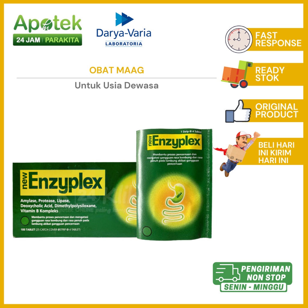 Jual Enzyplex obat lambung yang digunakan untuk mengatasi kembung ...