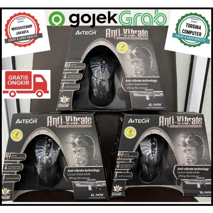 Jual Mouse Gaming X7 A4Tech Macro Anti Vibrate Ori | Shopee Indonesia