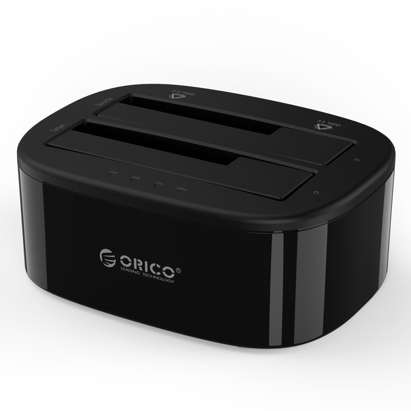 Jual 2.5 / 3.5 inch 2 Bay USB3.0 1 to 1 Clone Hard Drive Dock | Shopee ...