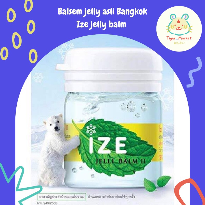 Jual ize jelly balm balsem jelly bangkok 1 pcs | Shopee Indonesia