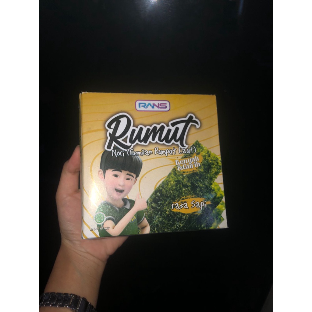 Jual RUMUT RUMPUT LAUT ANEKA RASA BY AA 1BOX (12PCS) READY RASA SAPI ...