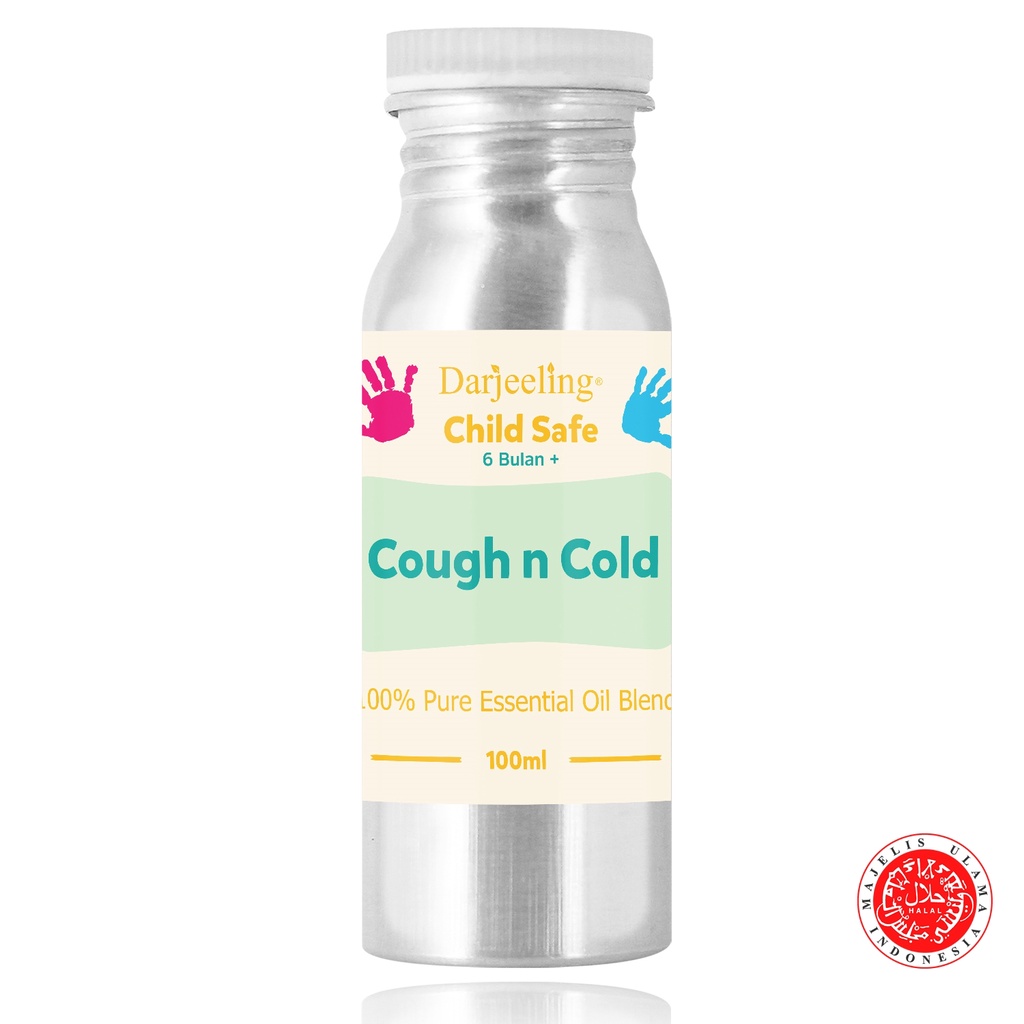 Jual Darjeeling Cough n Cold Child Friendly Essential Oil Blend untuk Batuk Pilek Anak - 100ml ...