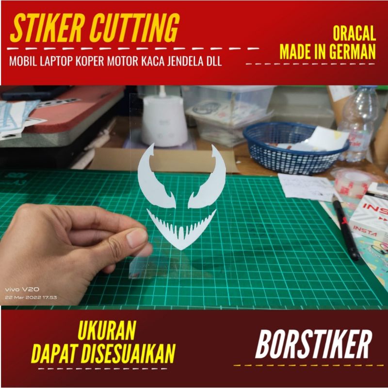Jual STIKER VENOM STICKER CUTTING ANIME LOGO DLL | Shopee Indonesia